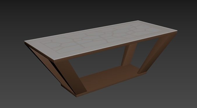 TEA TABLE free 3D model 3D printable | CGTrader