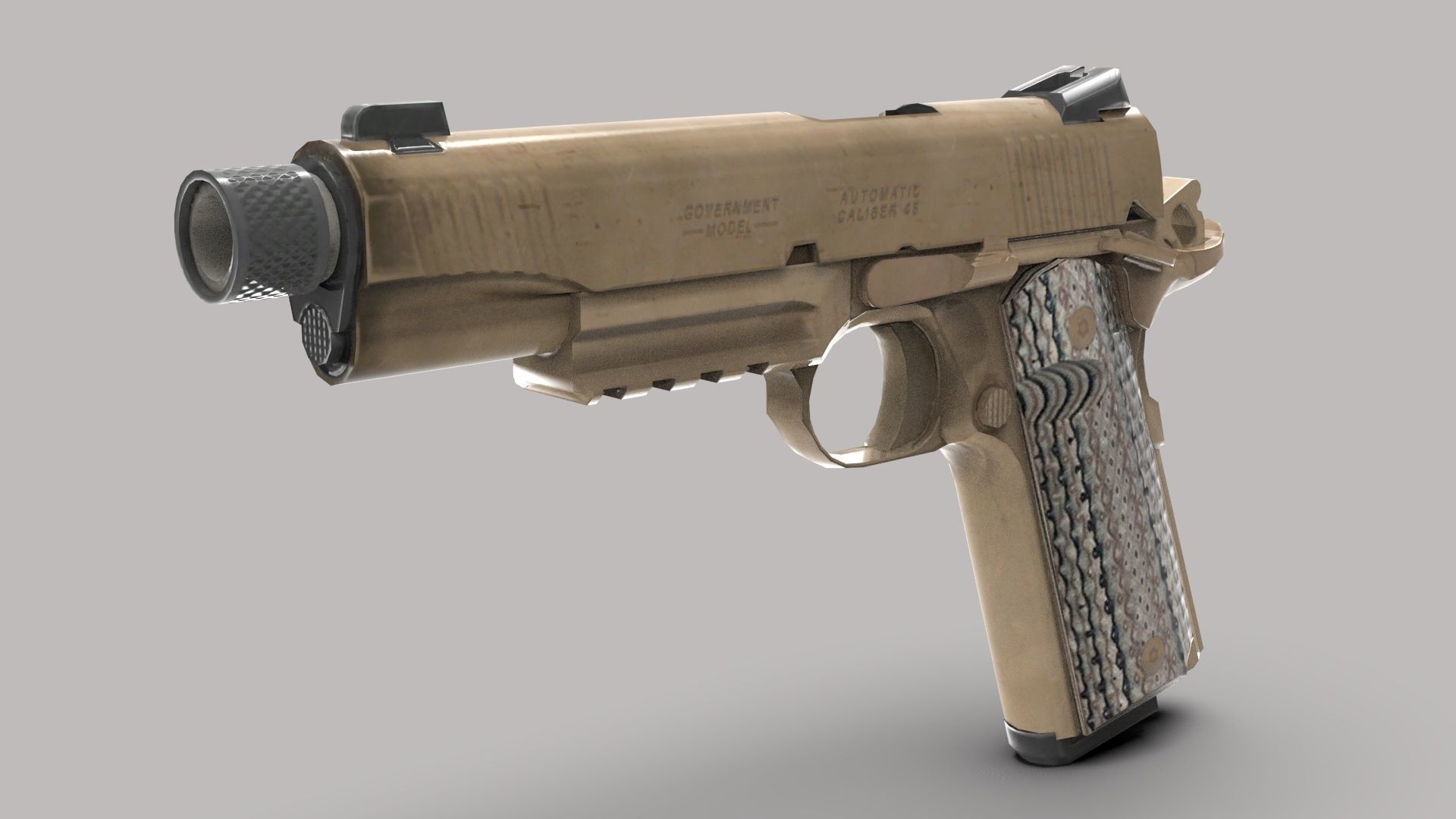 M45A1 3D model | CGTrader