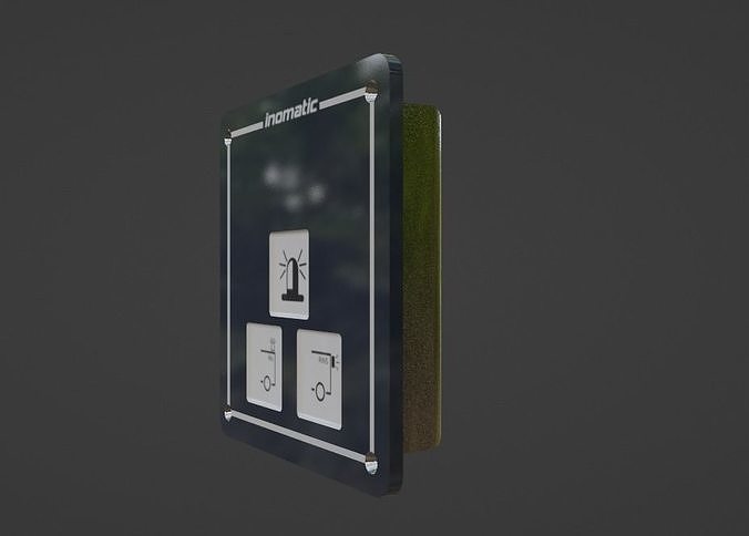 BT2006 BEDIENTEIL SERIE 2000 BEDIENEINHEIT SCHALTPANEL 3D model | CGTrader