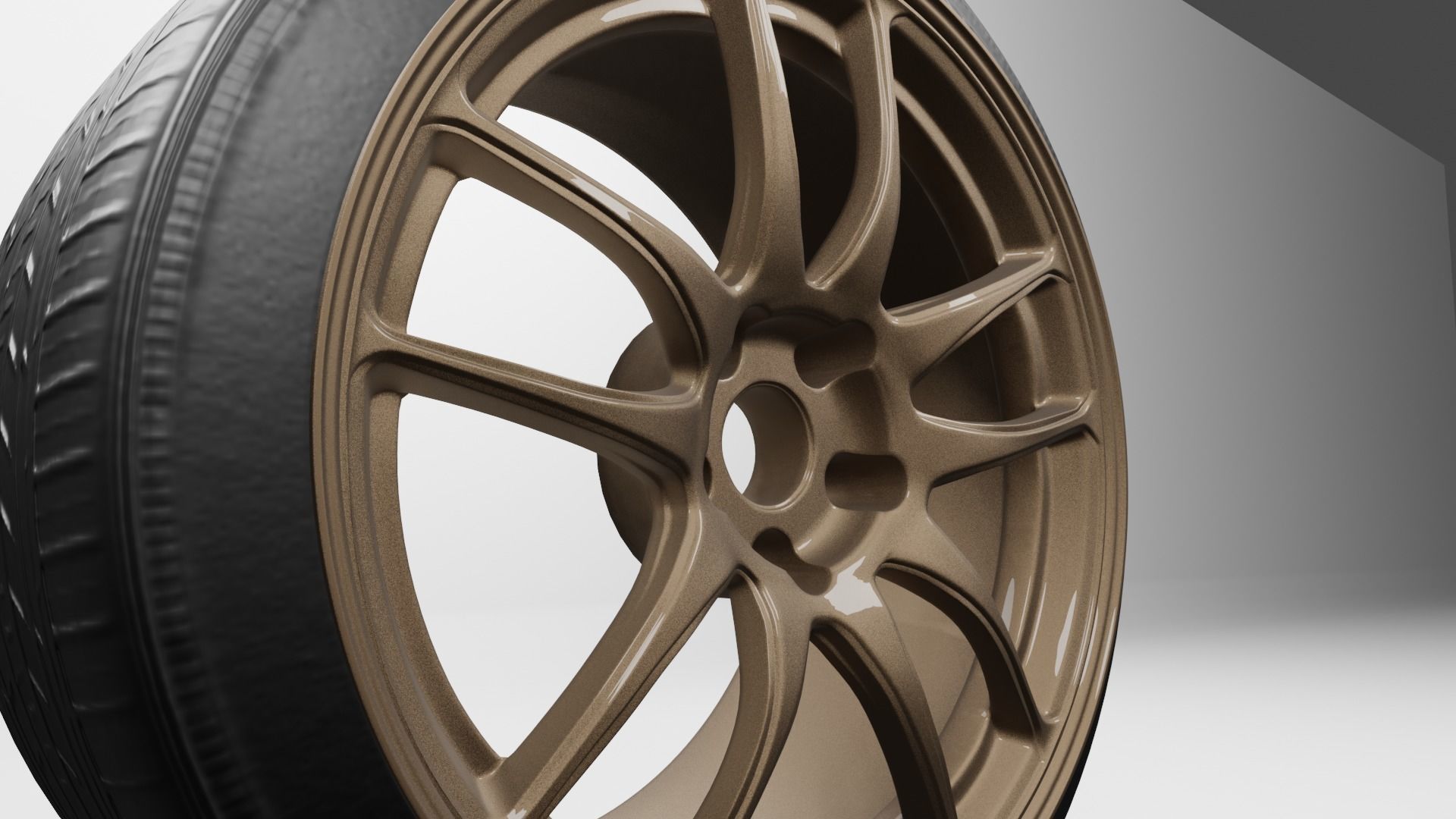 3D model Work Emotion CR KAI Wheel VR / AR / low-poly | CGTrader