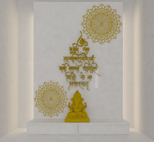 puja unit free 3D model | CGTrader