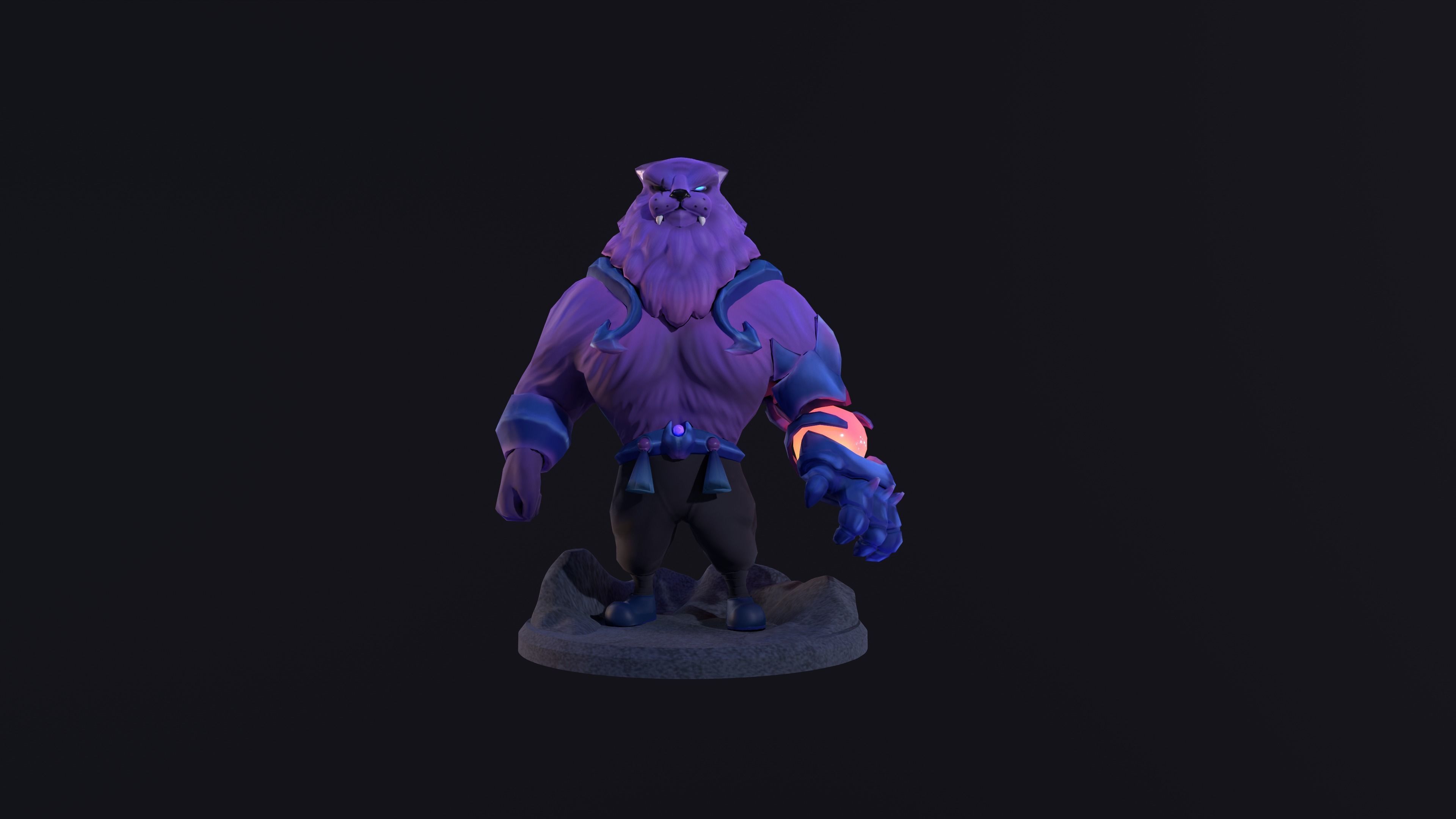 3D model Stylized Bear VR / AR / low-poly | CGTrader