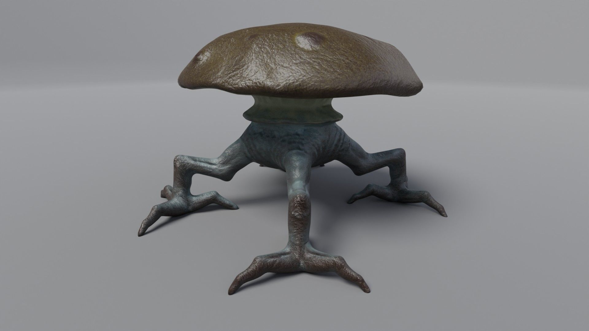 3D model Mushroom Monster VR / AR / low-poly | CGTrader