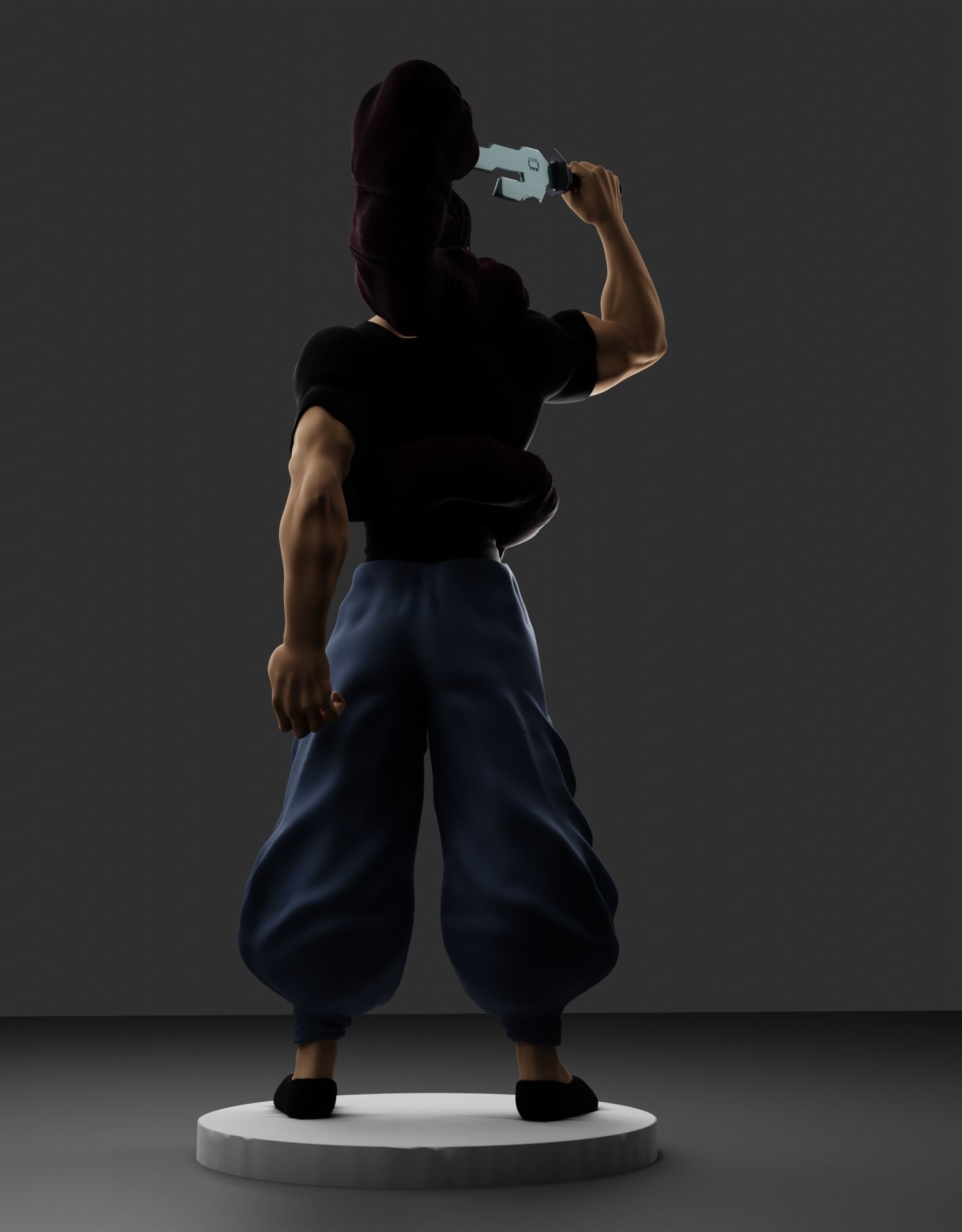 TOJI FUSHIGURO - JUJUTSU KAISEN 3D model 3D printable | CGTrader