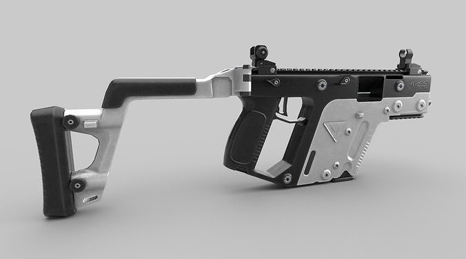 3D model Vector Gun VR / AR / low-poly | CGTrader