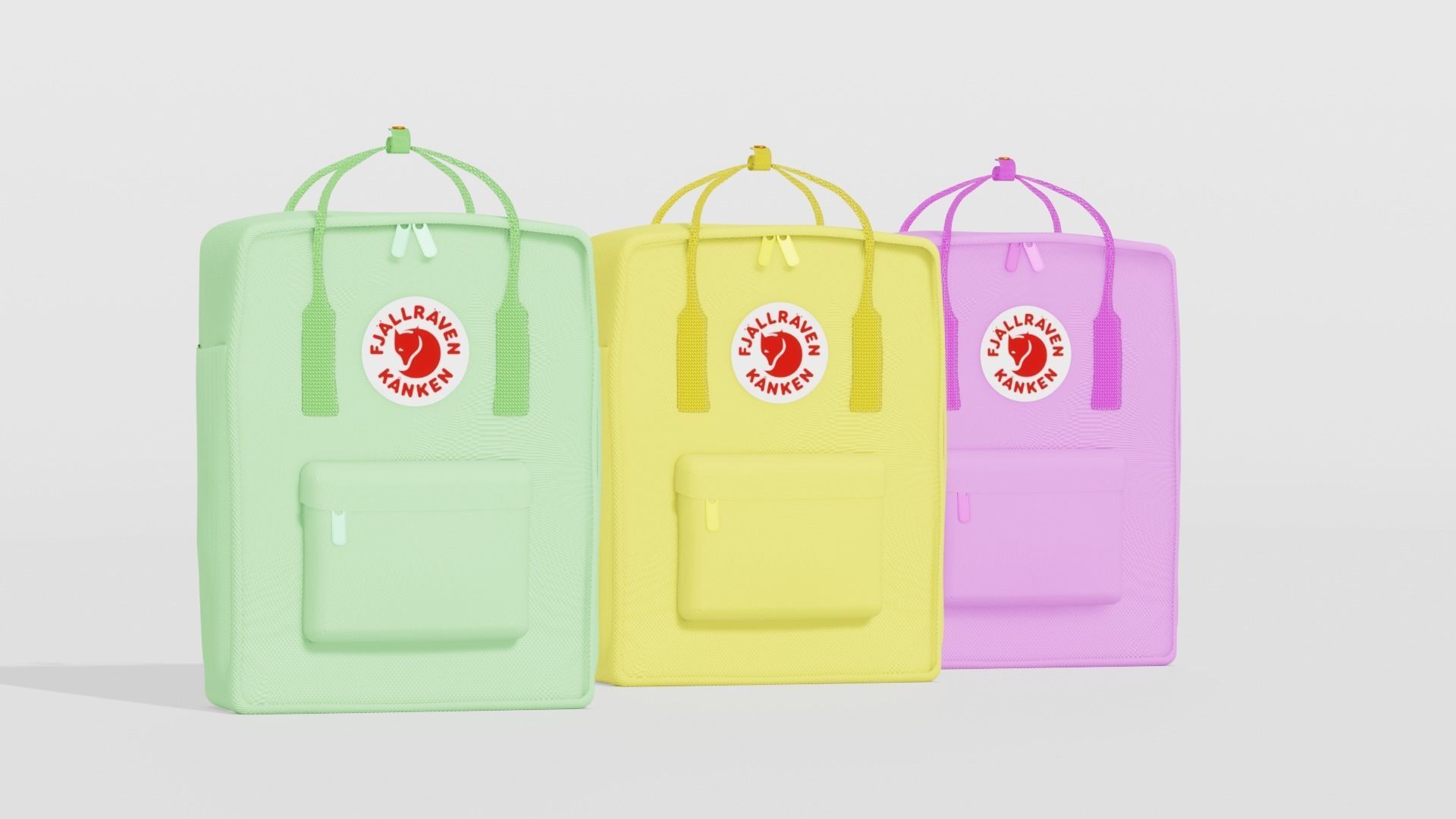 Fjallraven Kanken Backpack 3D Model 3D model | CGTrader