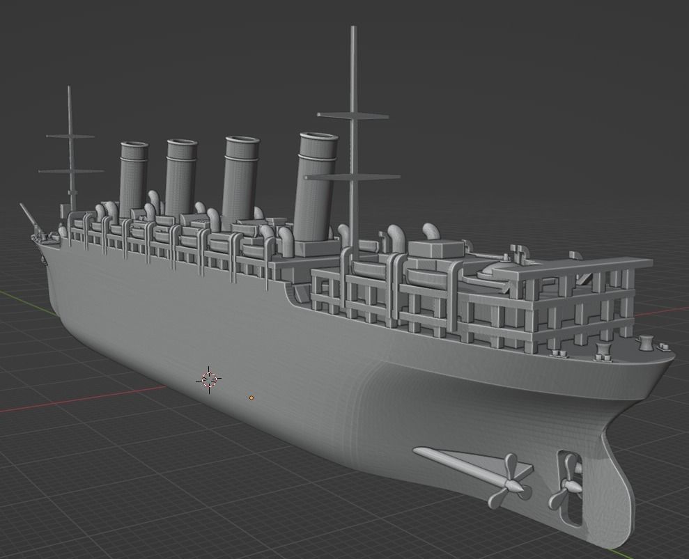 SS Titan - Futility 3D model 3D printable | CGTrader