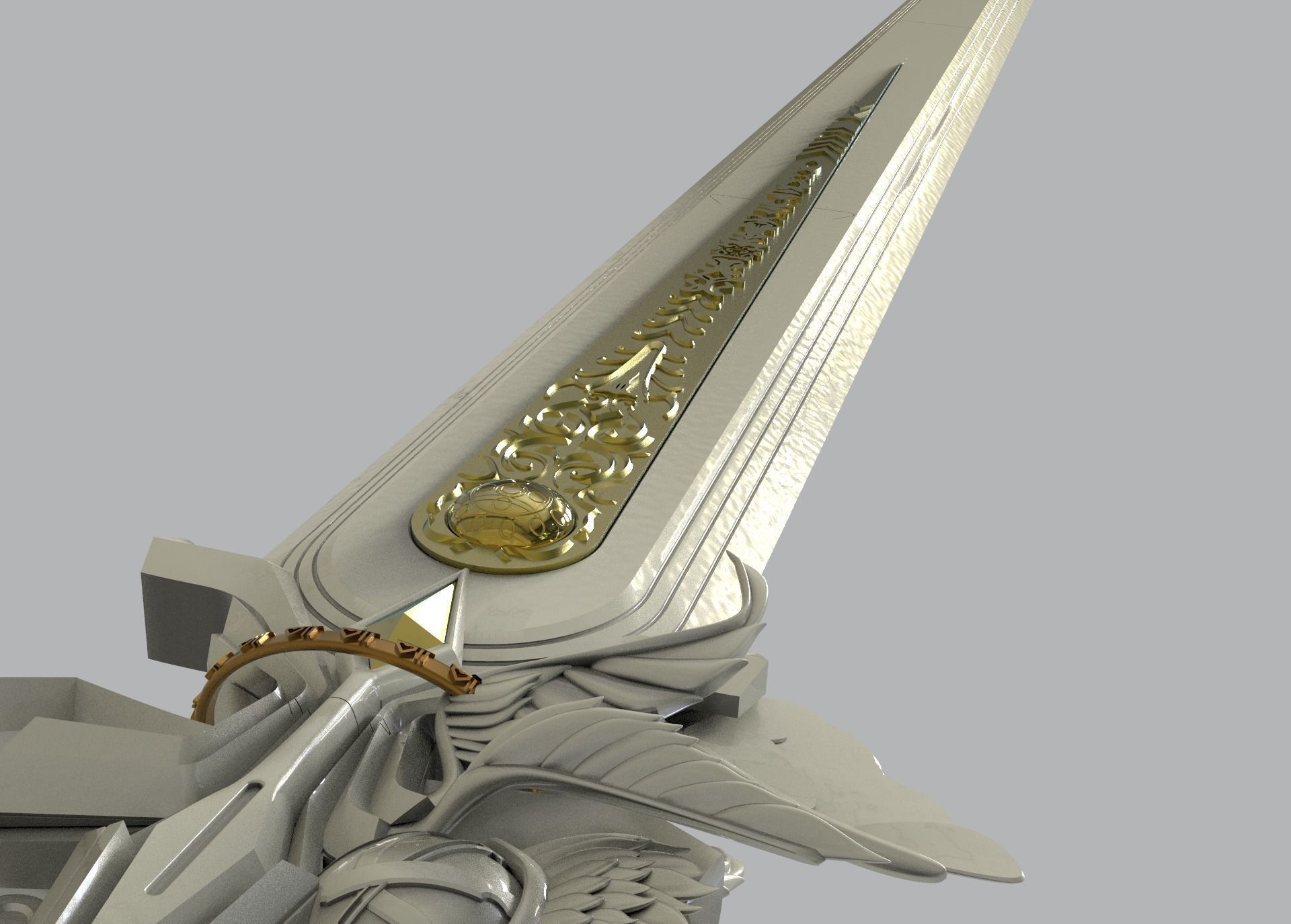 SWORD OF THE FATHER KING REGIS 3D model 3D printable | CGTrader