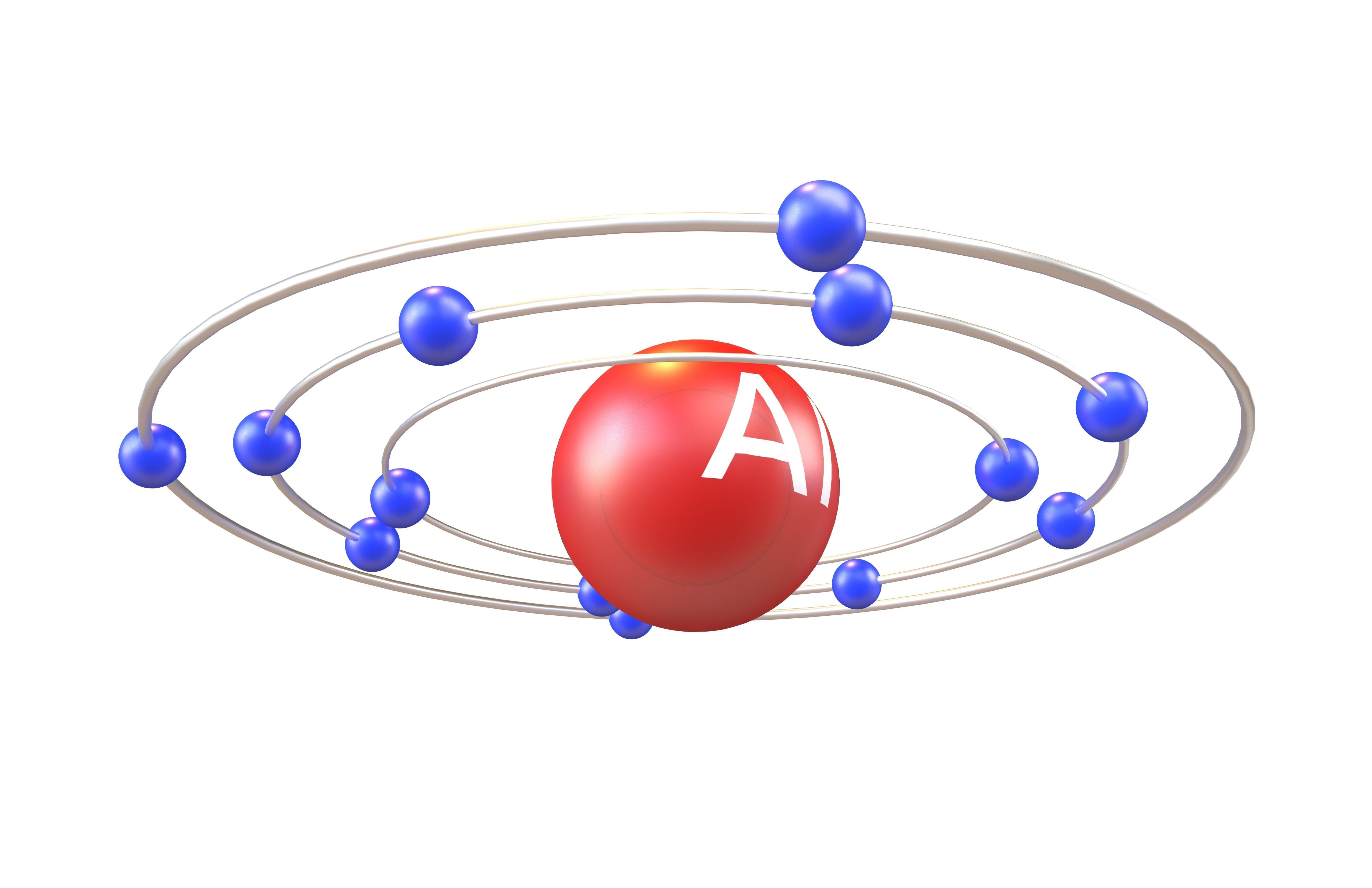 3D model Aluminium Chemical Element v3 001 VR / AR / low-poly | CGTrader