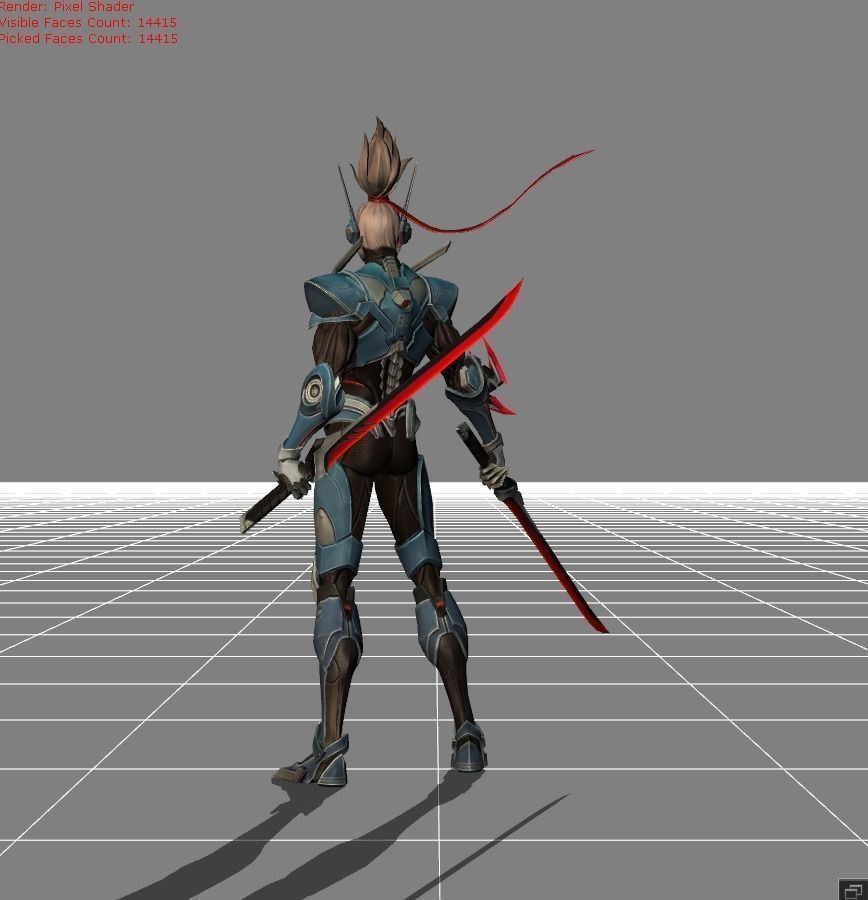 3D model Saber Wandering Sword VR / AR / low-poly | CGTrader
