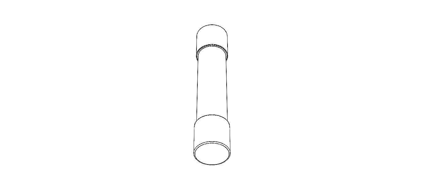 Time Lag Glass Tube Fuse 15A 3D model rigged | CGTrader