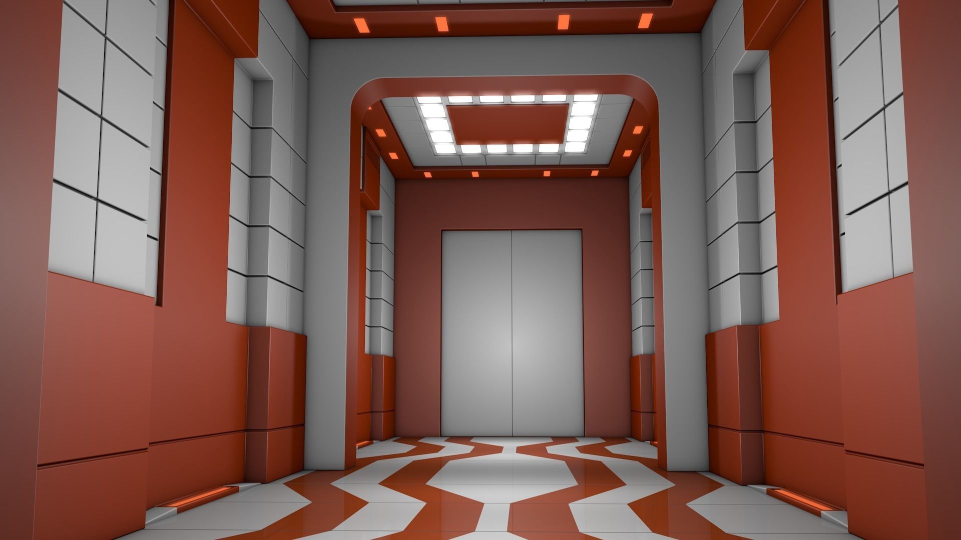 Apartment Corridor 3D model | CGTrader