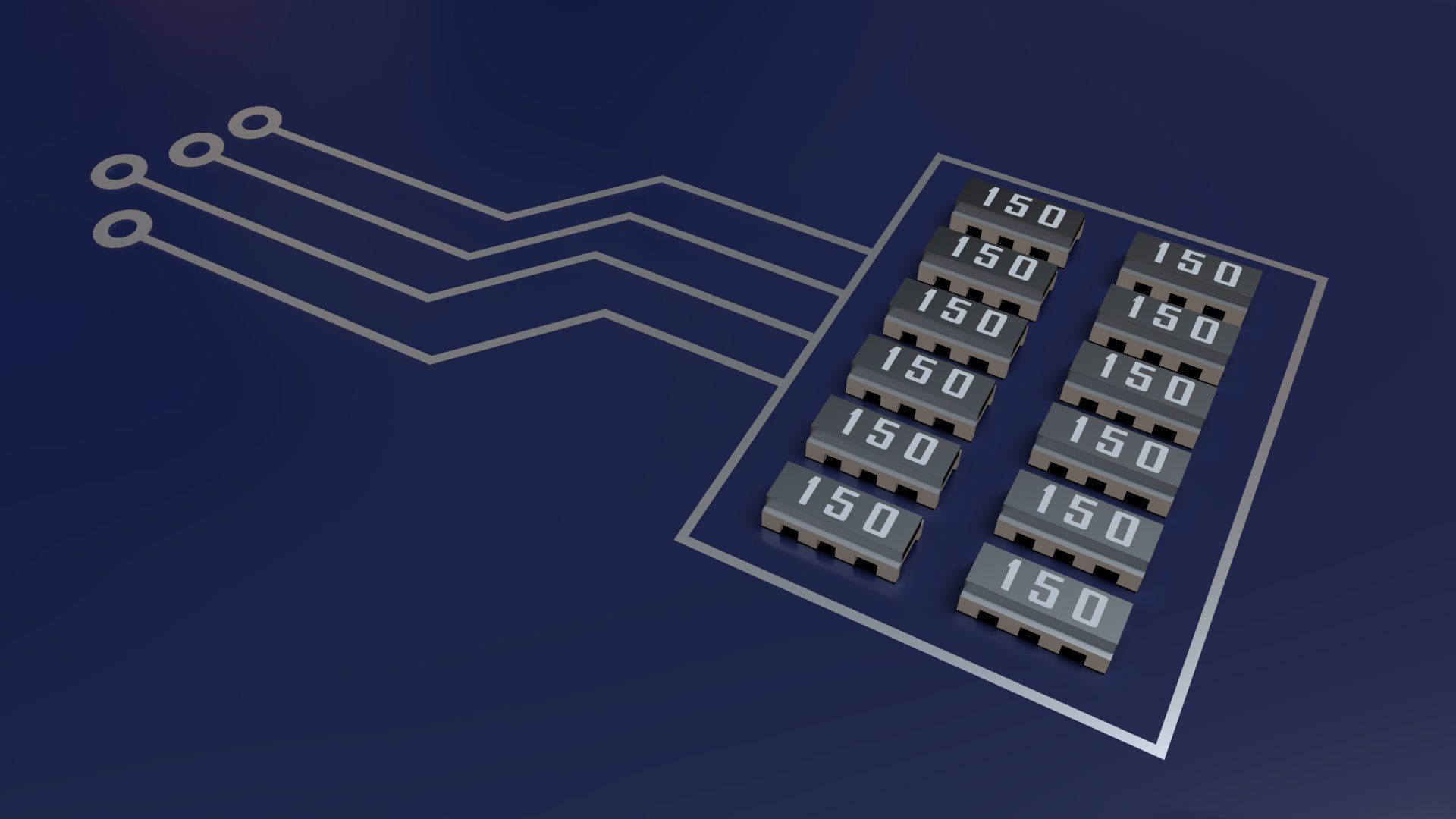 3D model Circuit Board Chip Module VR / AR / low-poly | CGTrader