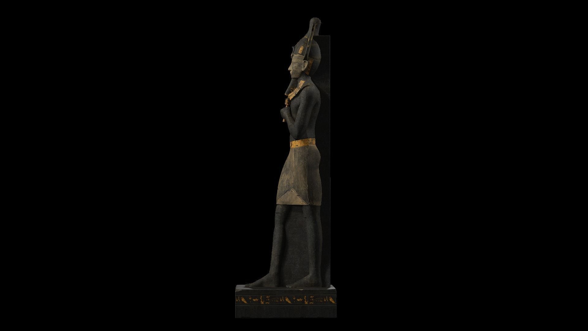 3D model Temple Statue of Osiris VR / AR / low-poly | CGTrader