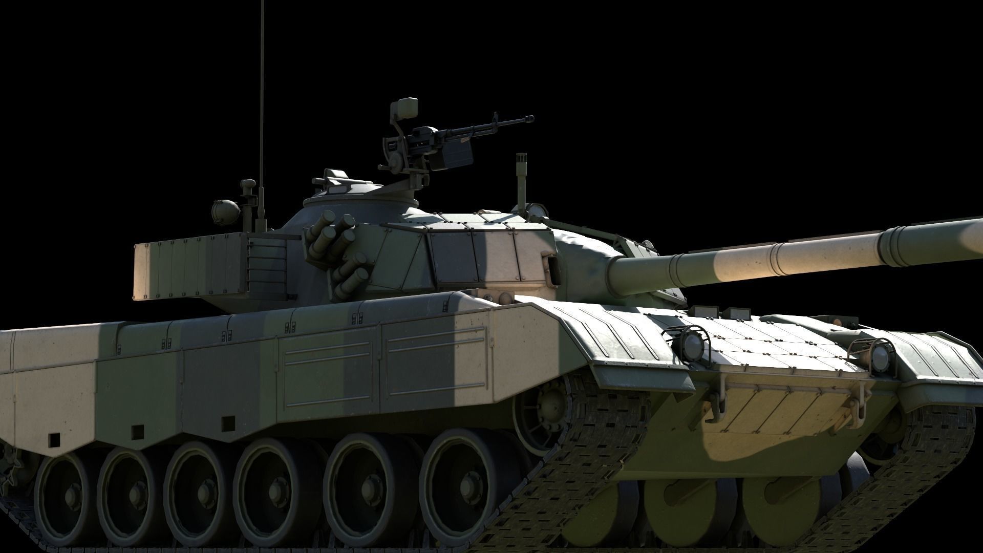 3D model China type 85-3 main battle tank VR / AR / low-poly | CGTrader