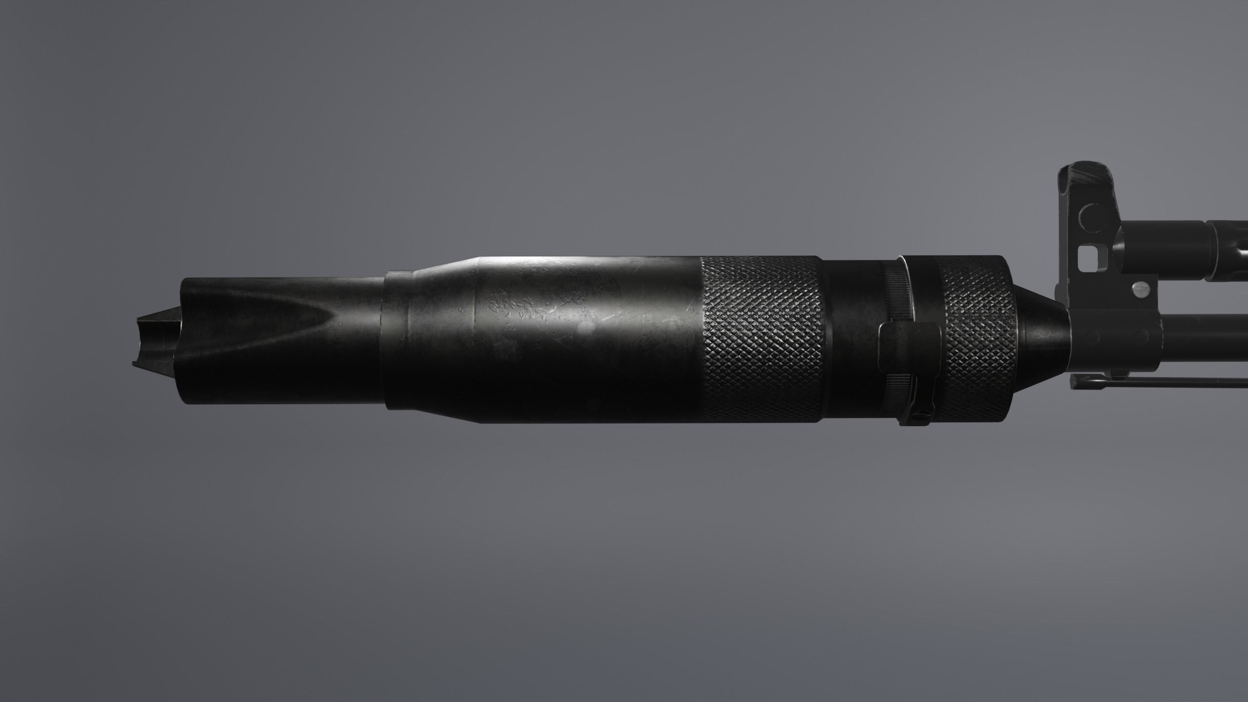 3D model PBS-4 Russian Silencer VR / AR / low-poly | CGTrader