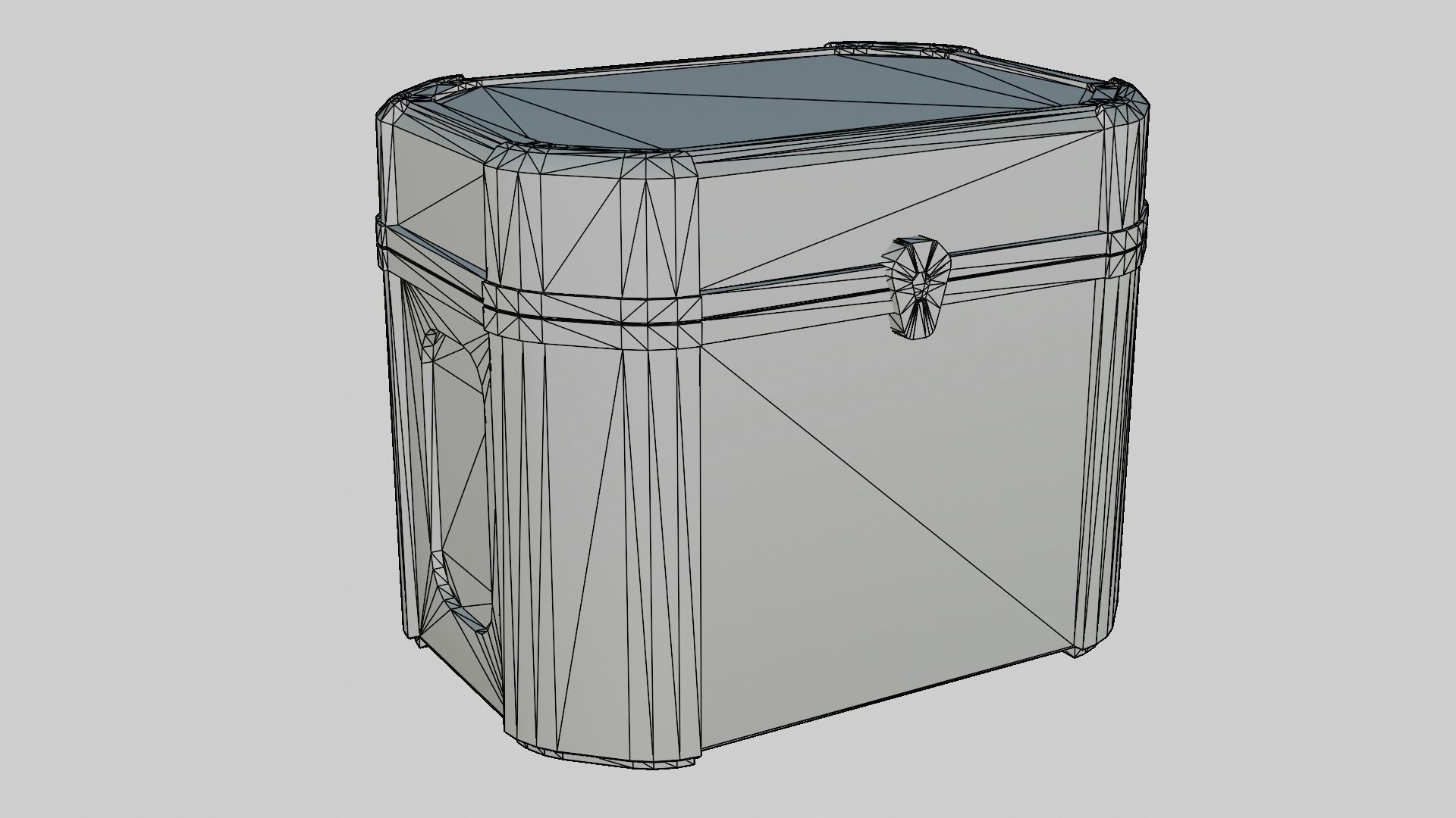 3D model Futuristic Crate VR / AR / low-poly | CGTrader