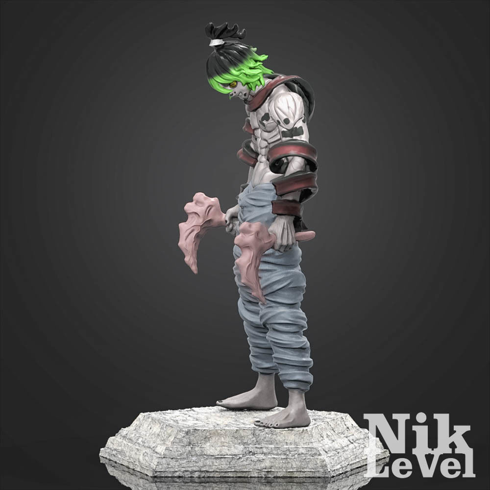 Gyutaro Kimetsu No Yaiba 3D Printable 3D model 3D printable | CGTrader