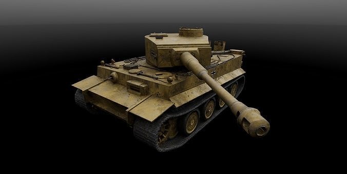 3D model Tiger 1 Game Ready VR / AR / low-poly | CGTrader