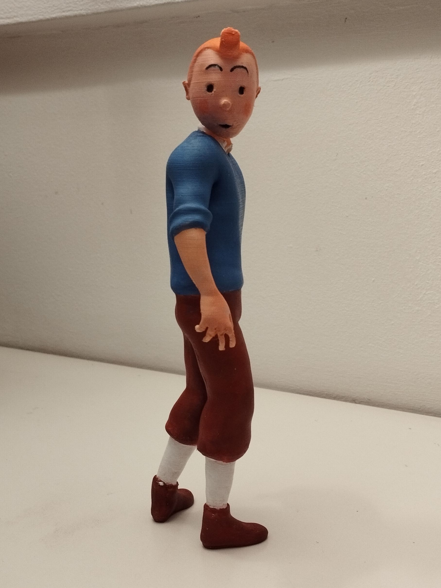TINTIN 3D model 3D printable | CGTrader