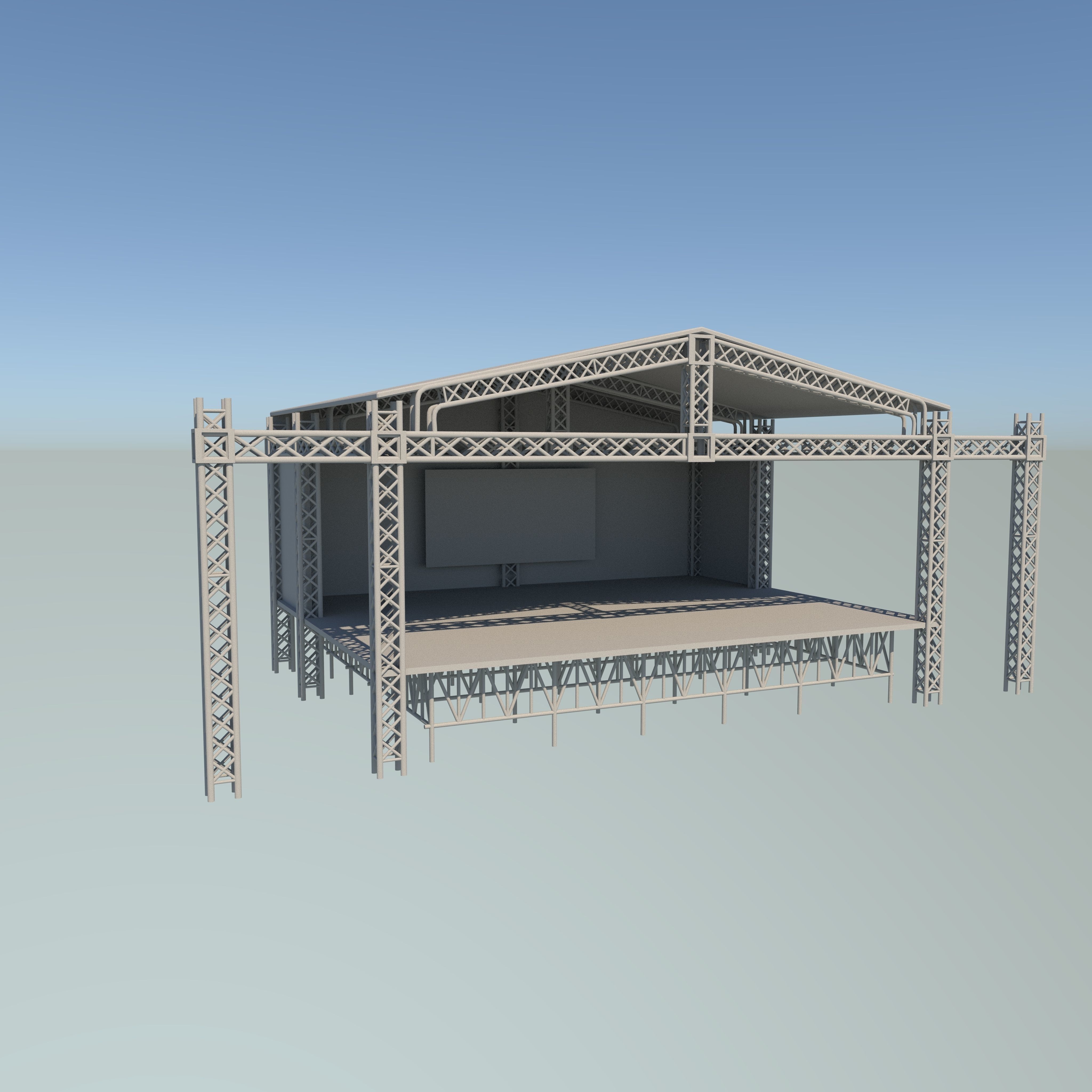 stage 3D model animated | CGTrader