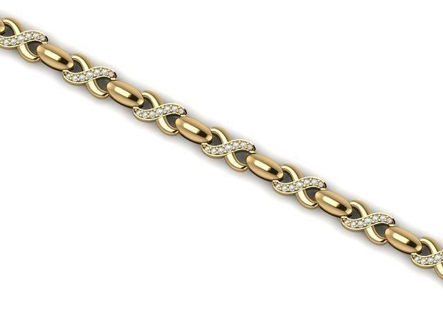 Infinity Link Chain for Positive Energy 3D model 3D printable | CGTrader