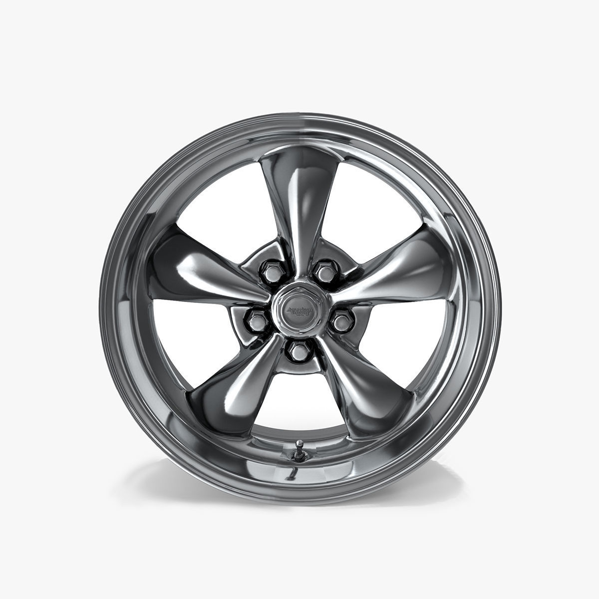 American Racing Torq-Thrust II Wheel 3D model | CGTrader