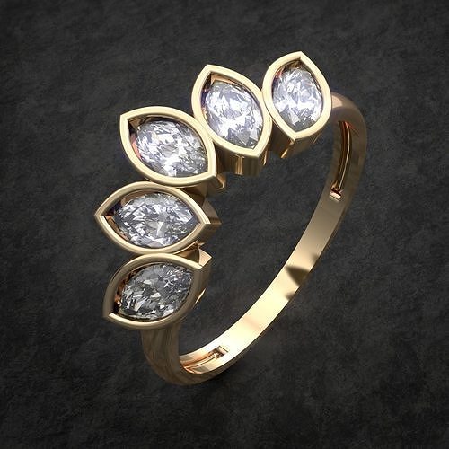 Finger Rings collection printable 3D model 3D printable | CGTrader