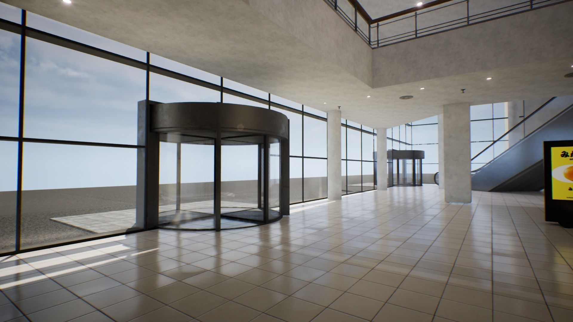 3D model Mall Environment VR / AR / low-poly | CGTrader