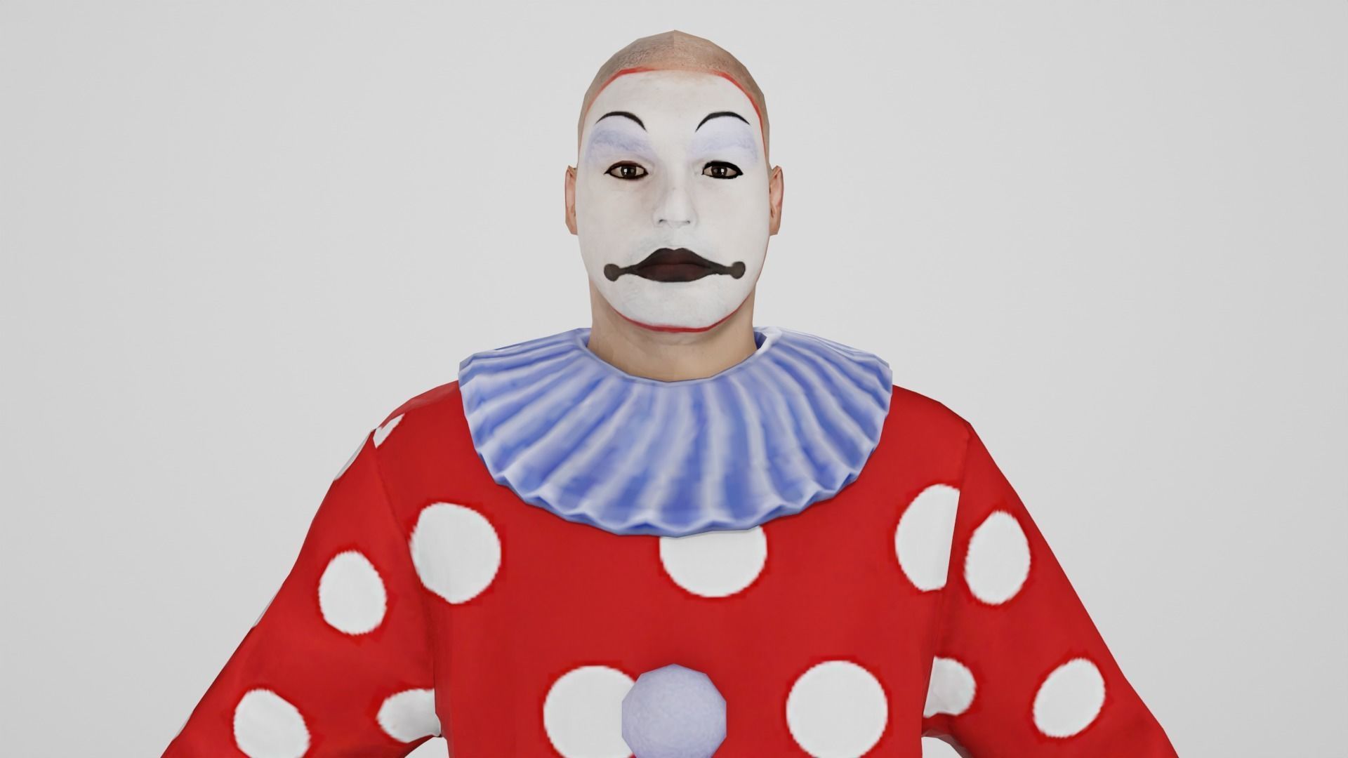 3D model Clown VR / AR / low-poly | CGTrader