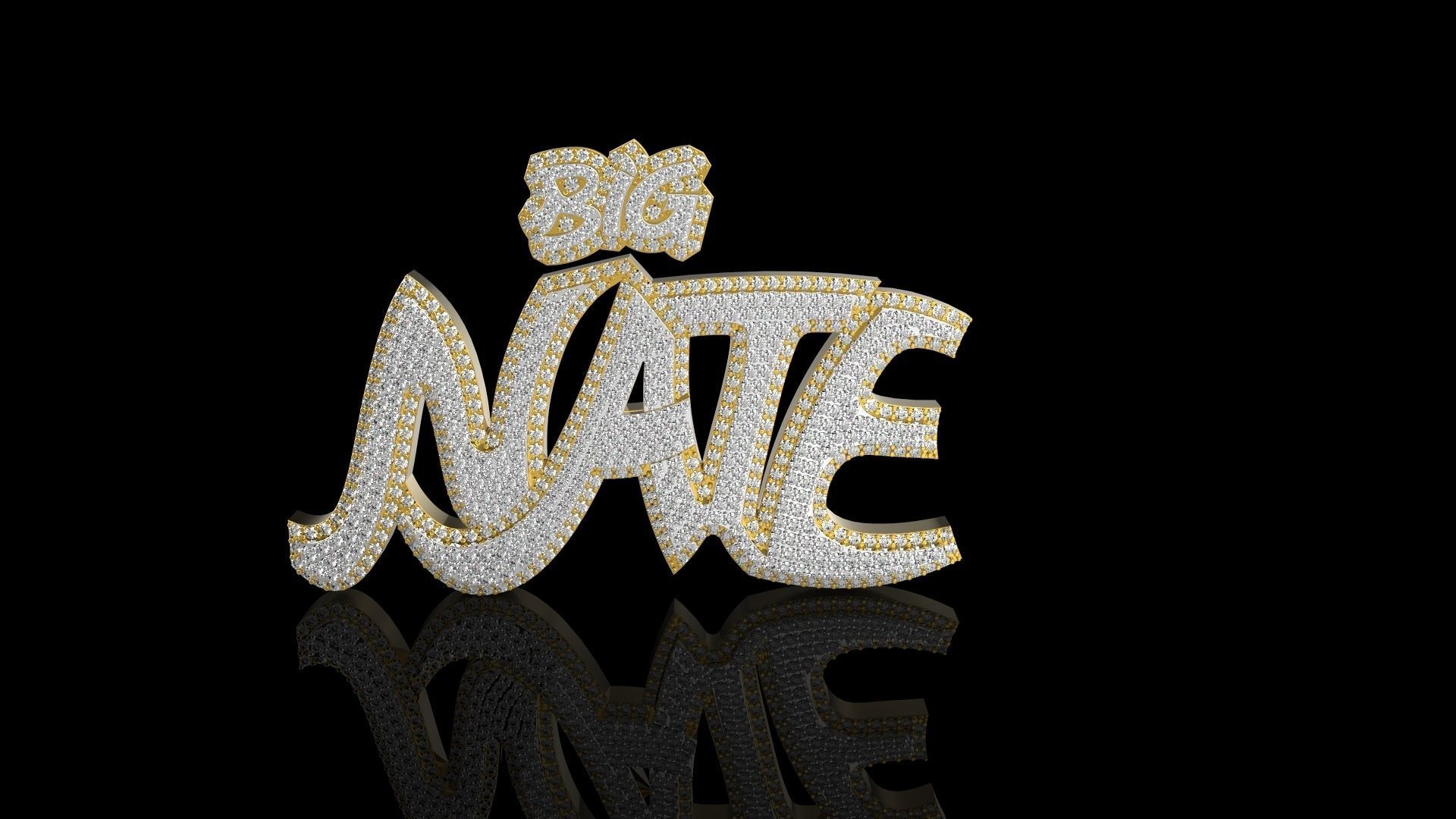 NATE pendants 3D model 3D printable | CGTrader