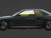 nissan skyline gt-r r32 shinigami from initial D 3D model | CGTrader