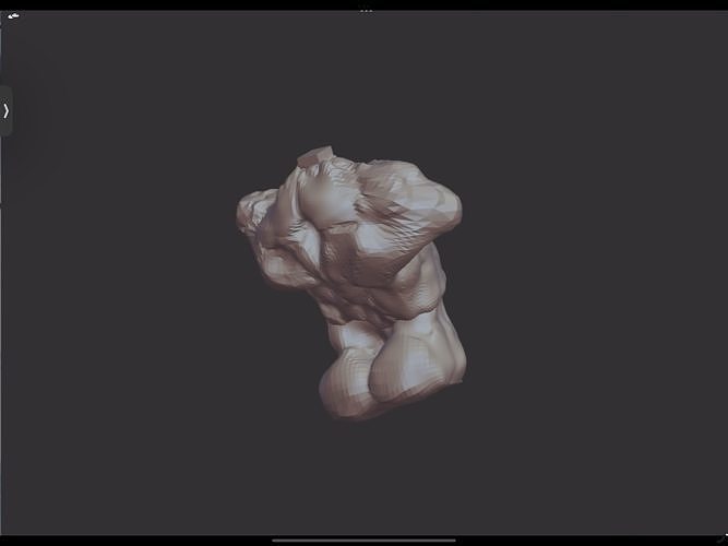 Nomad Half body muscle- Male 3D model 3D printable | CGTrader