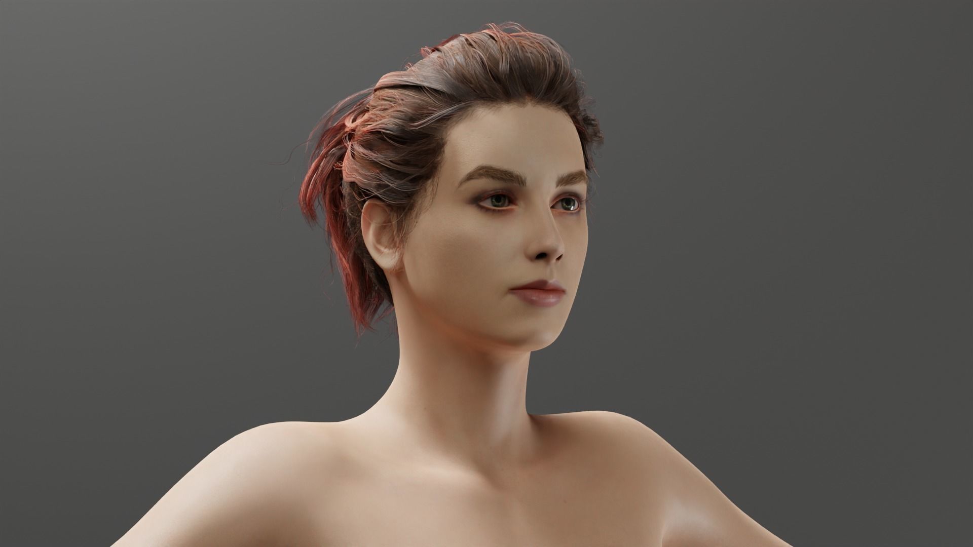 Realistic Female - Candy 3D model rigged | CGTrader