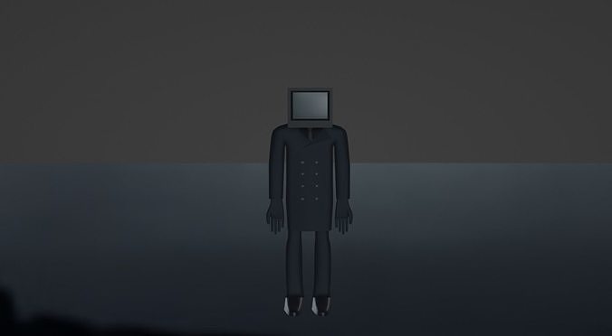 Tv man 3d model 3D model | CGTrader