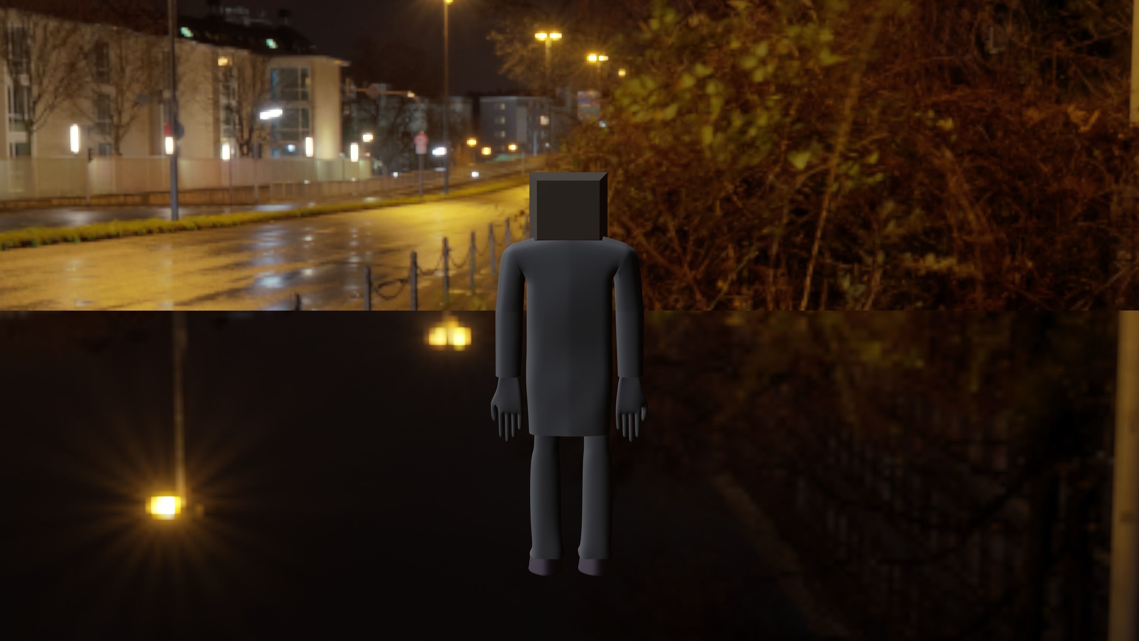 Tv man 3d model 3D model | CGTrader