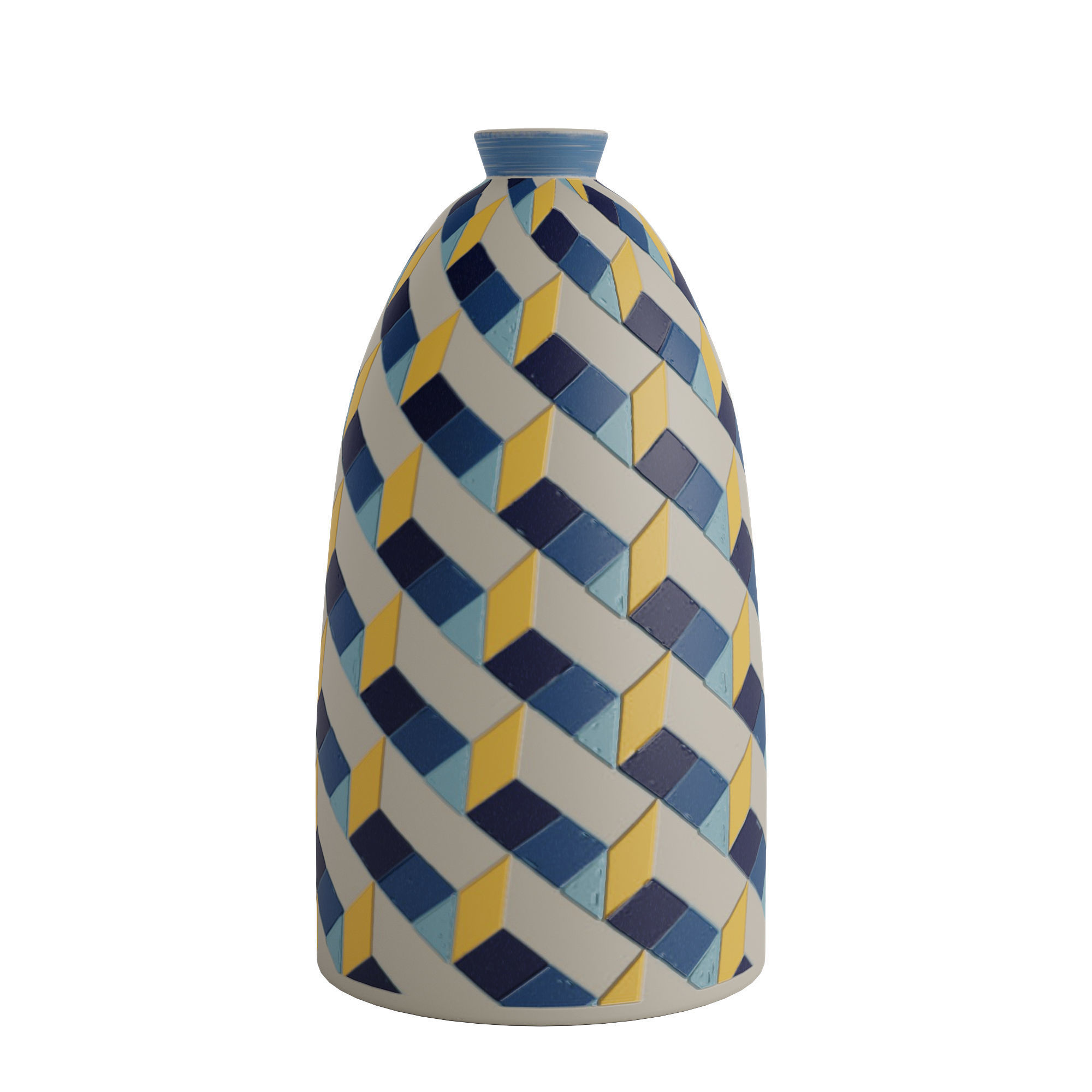 Cody Hoyt Geometric Ceramic Vase Collection 3D model | CGTrader