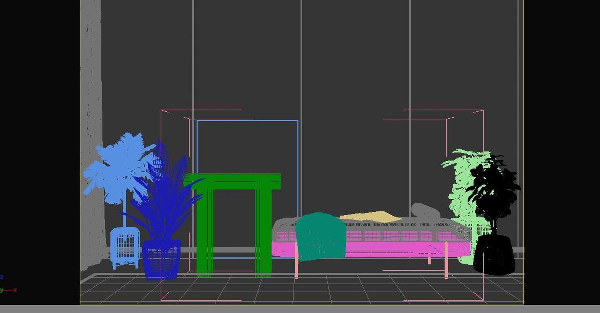 painting Modern style decorative 3D model | CGTrader