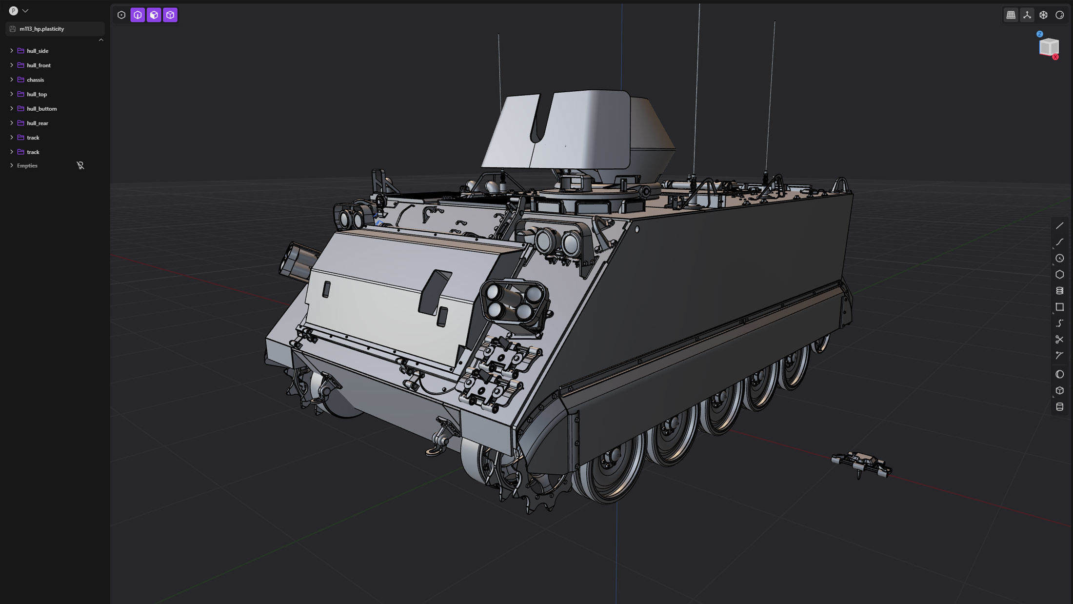 M113 APC High-Poly 3D model | CGTrader