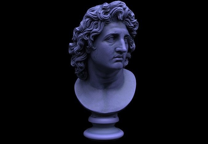 Alexander the great Helios 3D model 3D printable | CGTrader