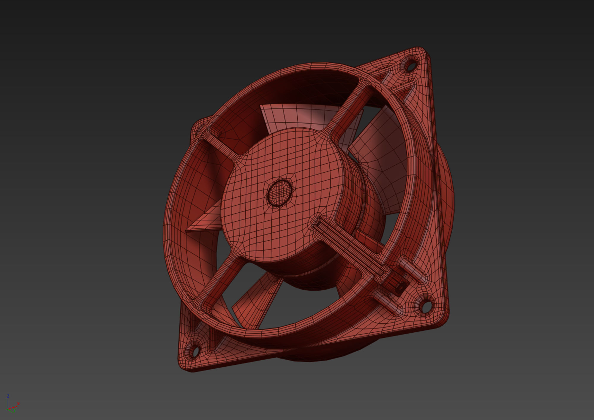 Exhaust Fan 3D model 3D model | CGTrader