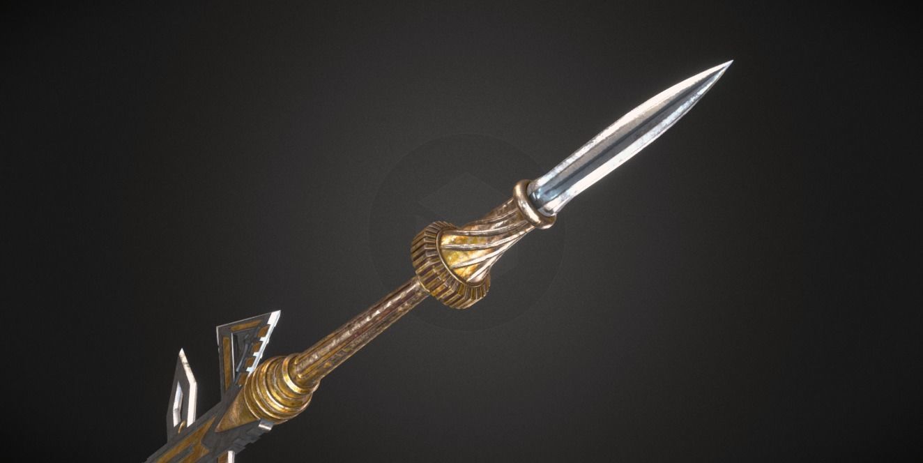 3D model Egyptian God Sword VR / AR / low-poly | CGTrader