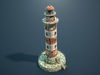 3D model Abandoned Lighthouse Game Ready VR / AR / low-poly | CGTrader