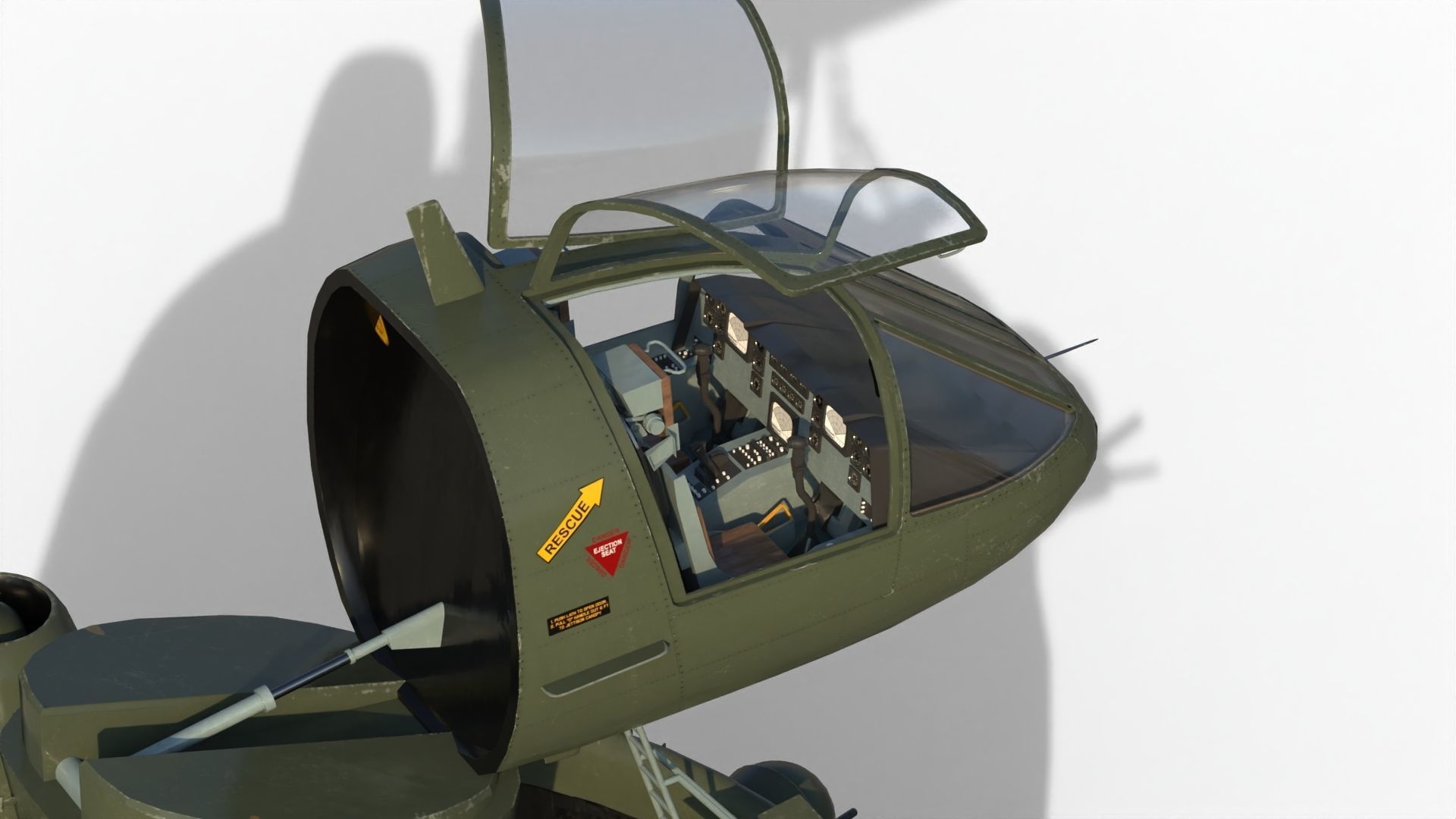 Convair model 49 3D model | CGTrader