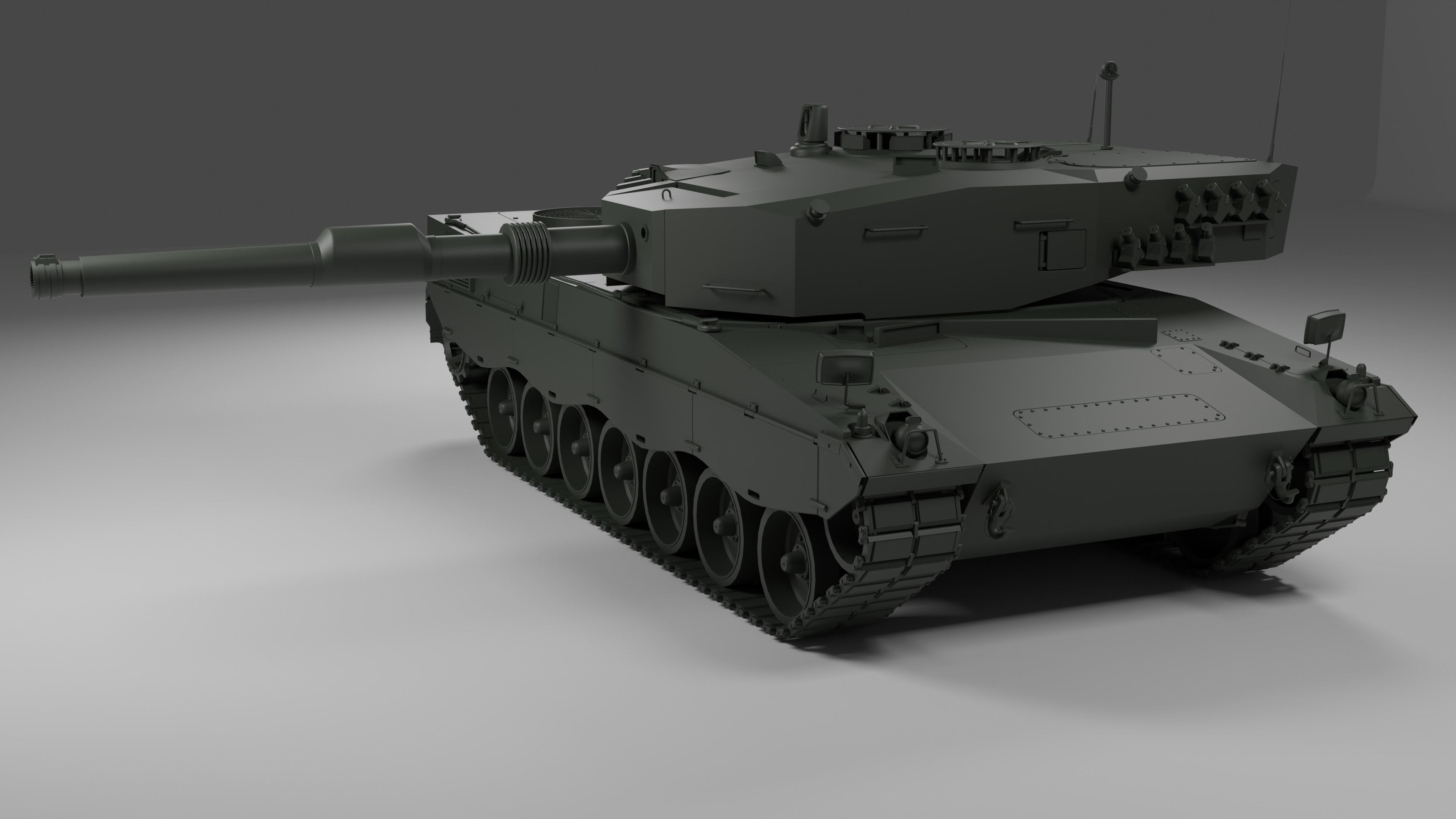3D model Leopard 2 VR / AR / low-poly | CGTrader
