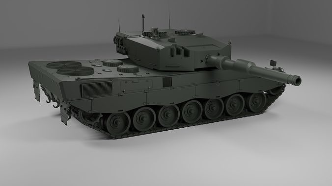 3D model Leopard 2 VR / AR / low-poly | CGTrader