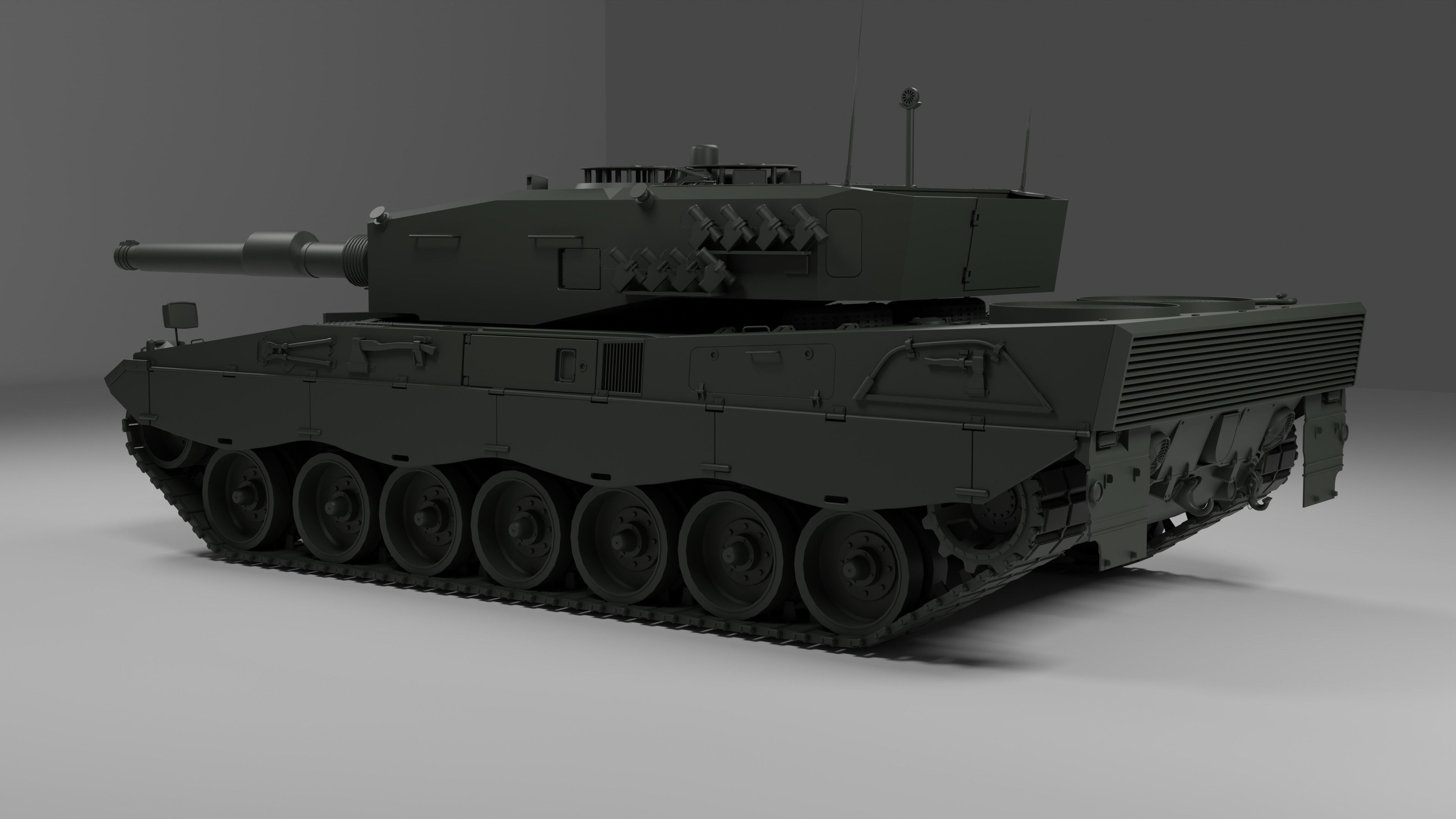 3D model Leopard 2 VR / AR / low-poly | CGTrader