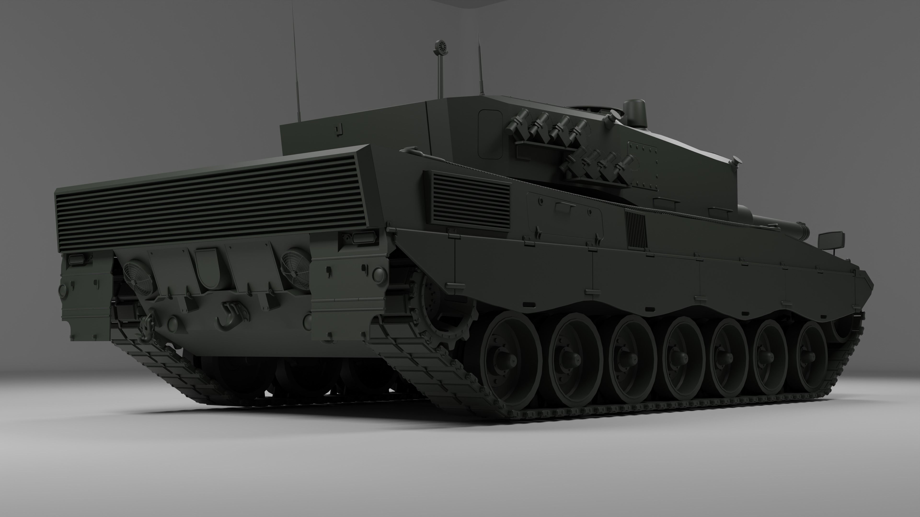 3D model Leopard 2 VR / AR / low-poly | CGTrader