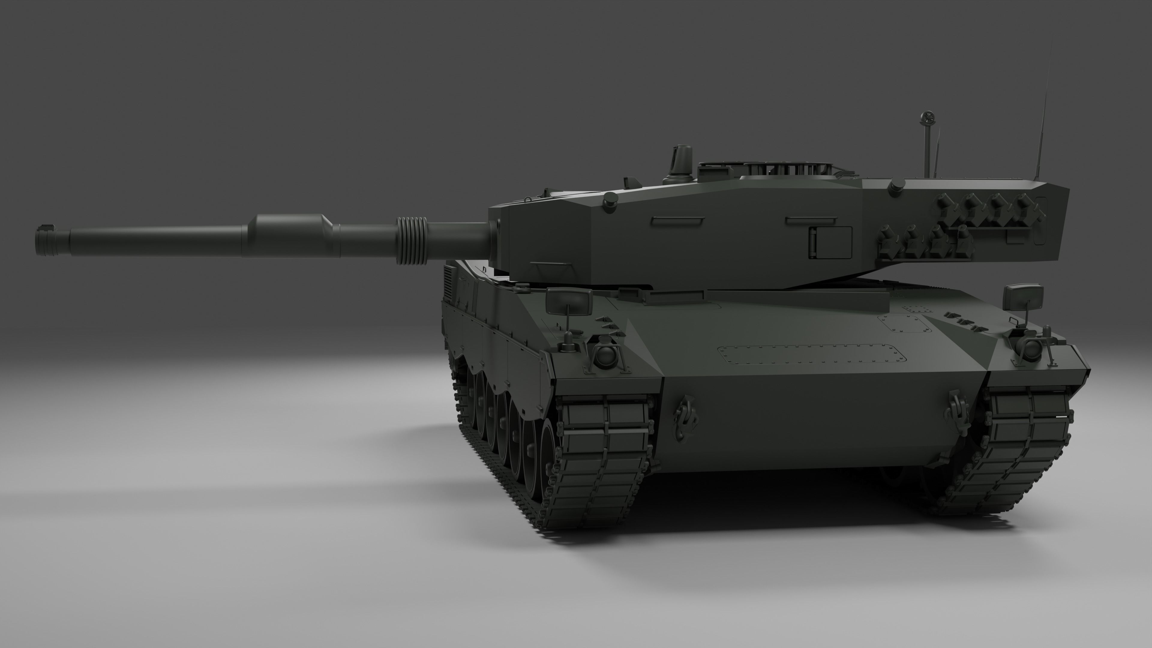 3D model Leopard 2 VR / AR / low-poly | CGTrader