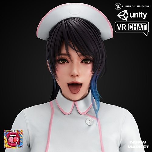 3D model EXCLUSIVE EDITION RIGGED CHARACTER SHANDY - SUSTER VR / AR ...